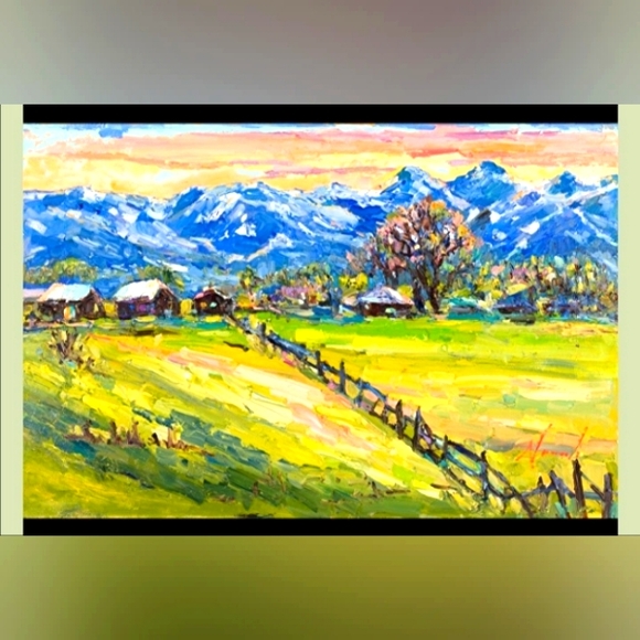 Dawn Normali | Art | Splendor Oil Painting Print By Dawn Normali | Poshmark